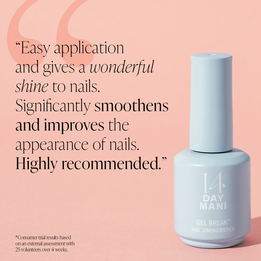 Gel Break Nail Strengthener | Bamboo Repair – 14 Day Manicure