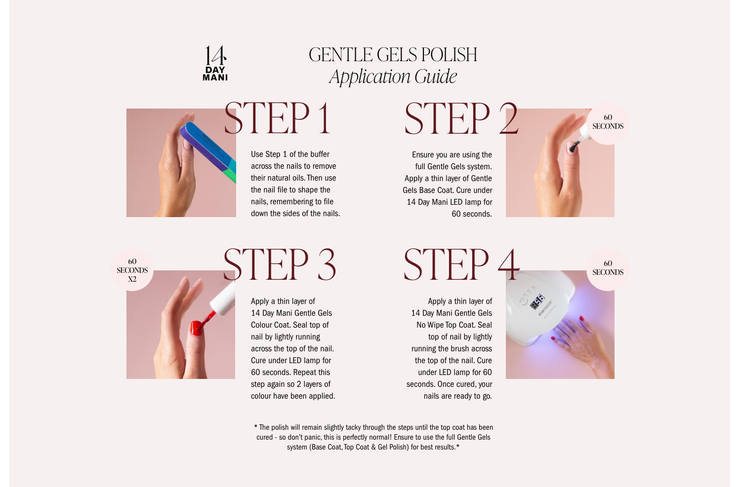 Gentle Gels™ Polish At-Home Kit | 14 Day Manicure