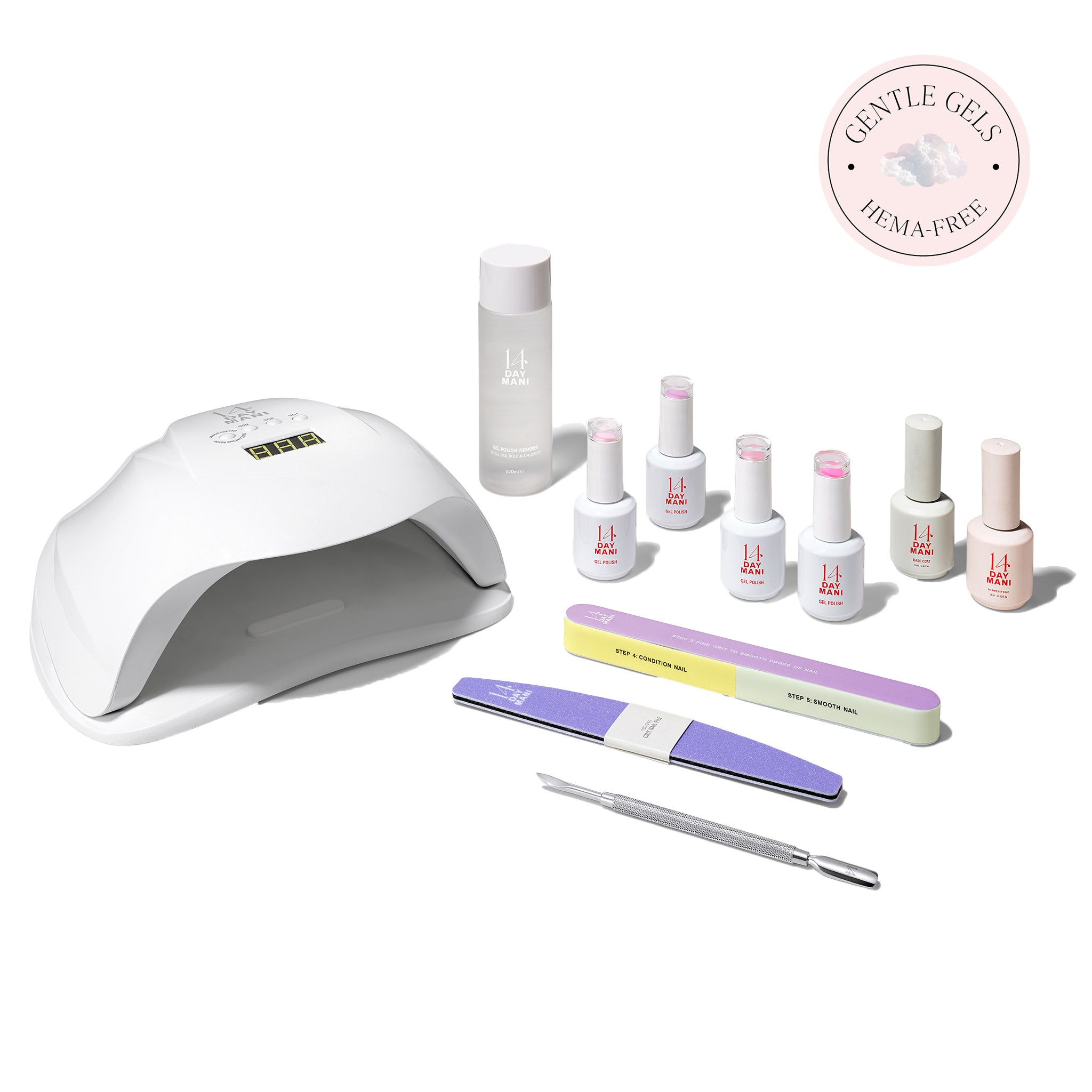 Gentle Gels™ Polish At-Home Kit | 14 Day Manicure